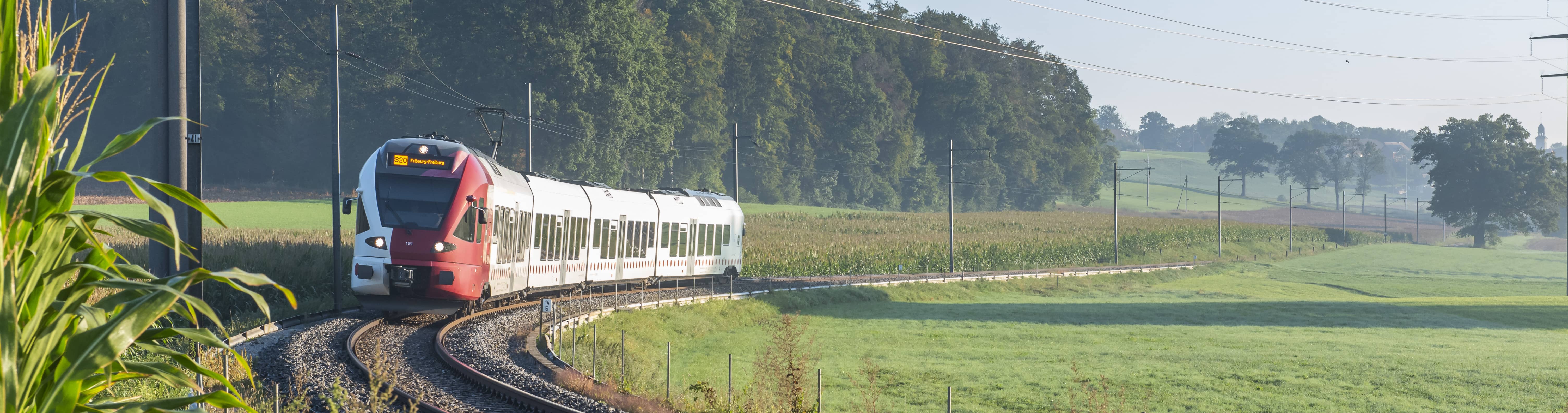 Consultez l’horaire des trains du canton de Fribourg | TPF